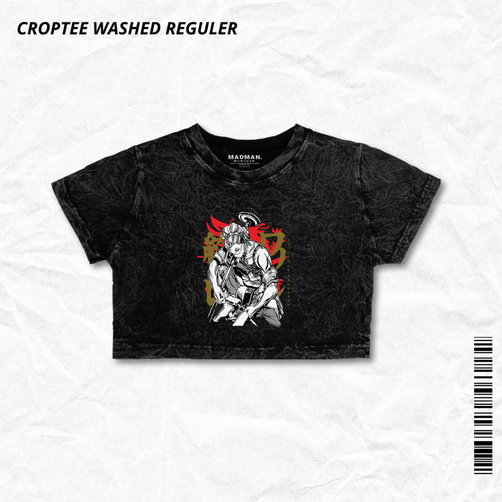 MADMAN Croptee Washed ANIME RECORD OF RAGNAROK "SHUUMATSU NO VALKYRIE ...