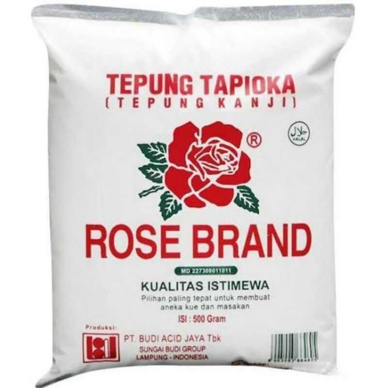 Tapioca ROSE BRAND Flour 500 Grams | Shopee Philippines