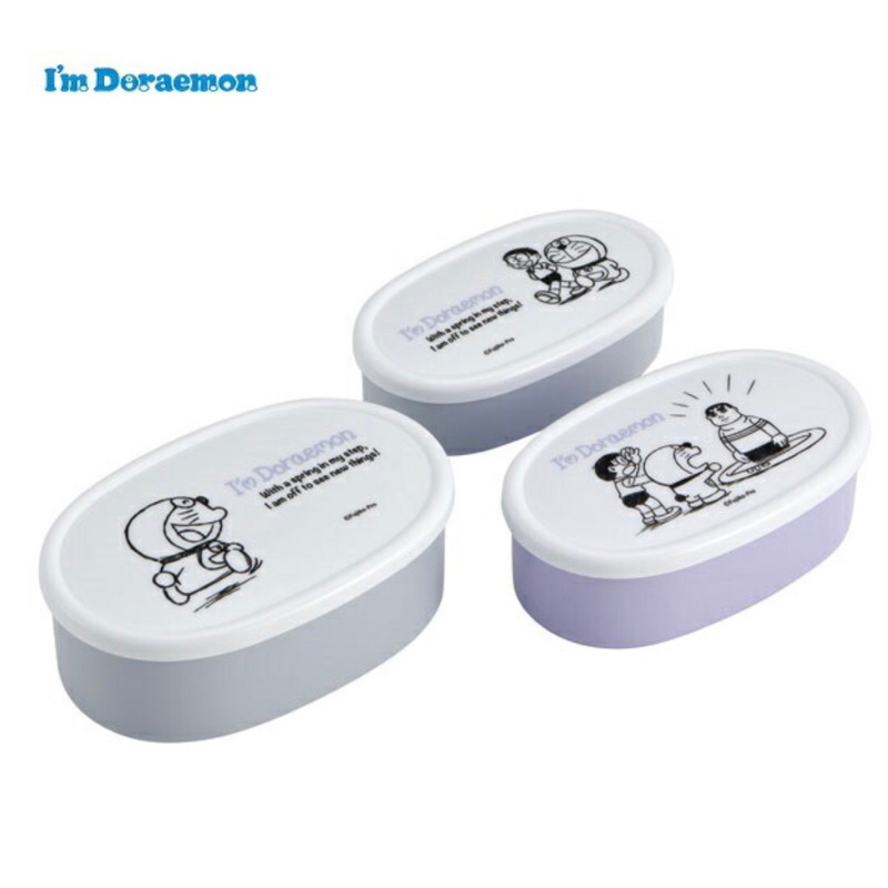 Skater Lunch Box Seal Container 3-Pack Doraemon Made in Japan Lunch Box ...