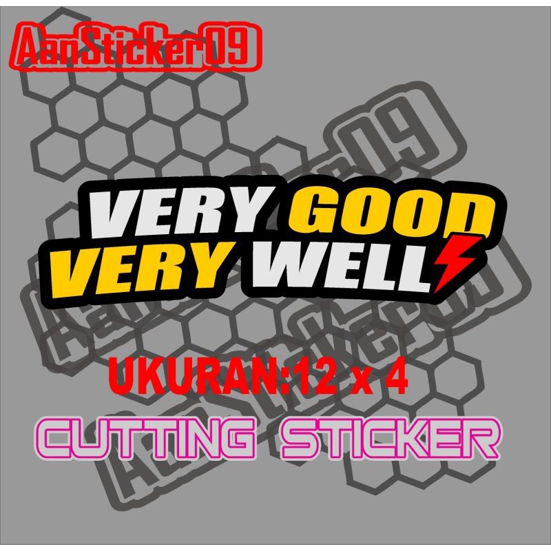 Very good very well stickers barudak well viral cutting stickers ...
