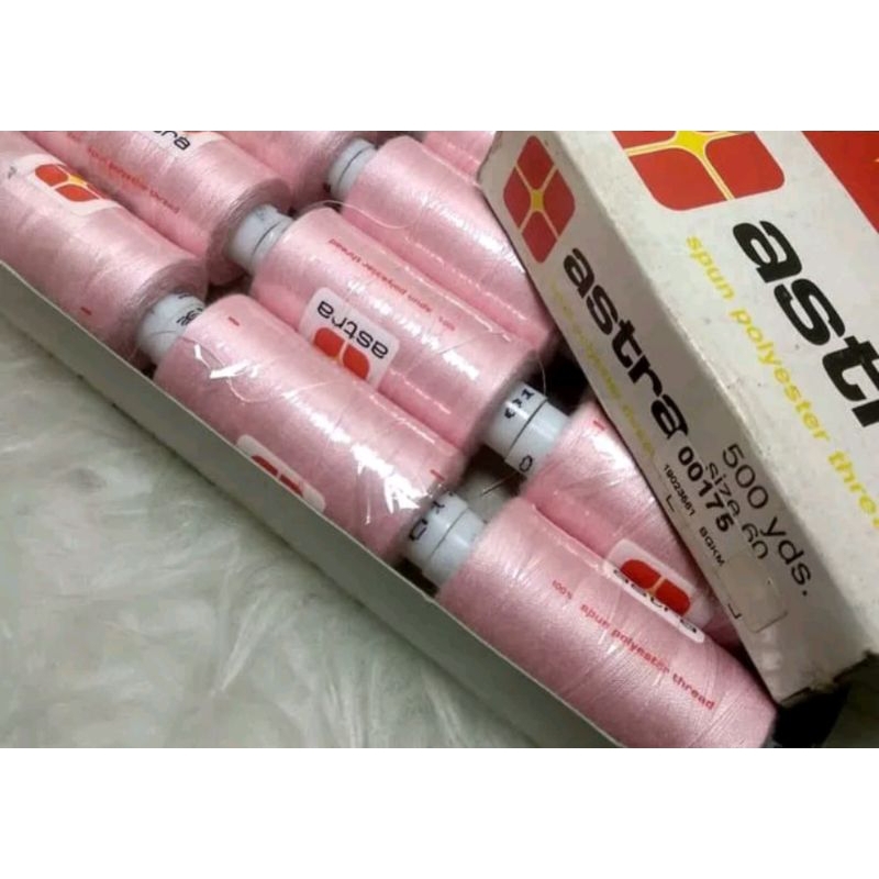 KATUN Tiger / Astra Cotton Sewing Thread 500 yards (unit) | Shopee ...