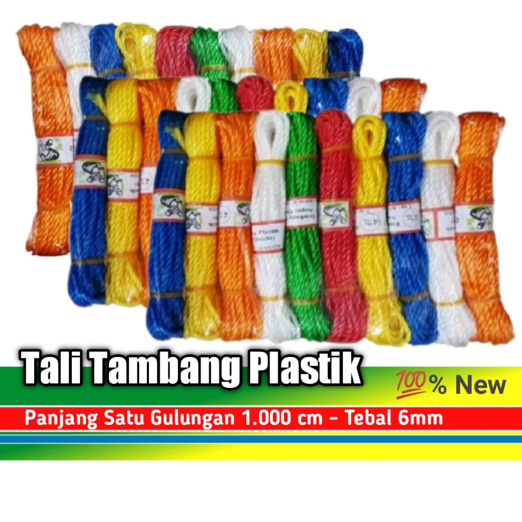 Plastic Mining Rope - 1000 Cm - 6mm | Shopee Philippines