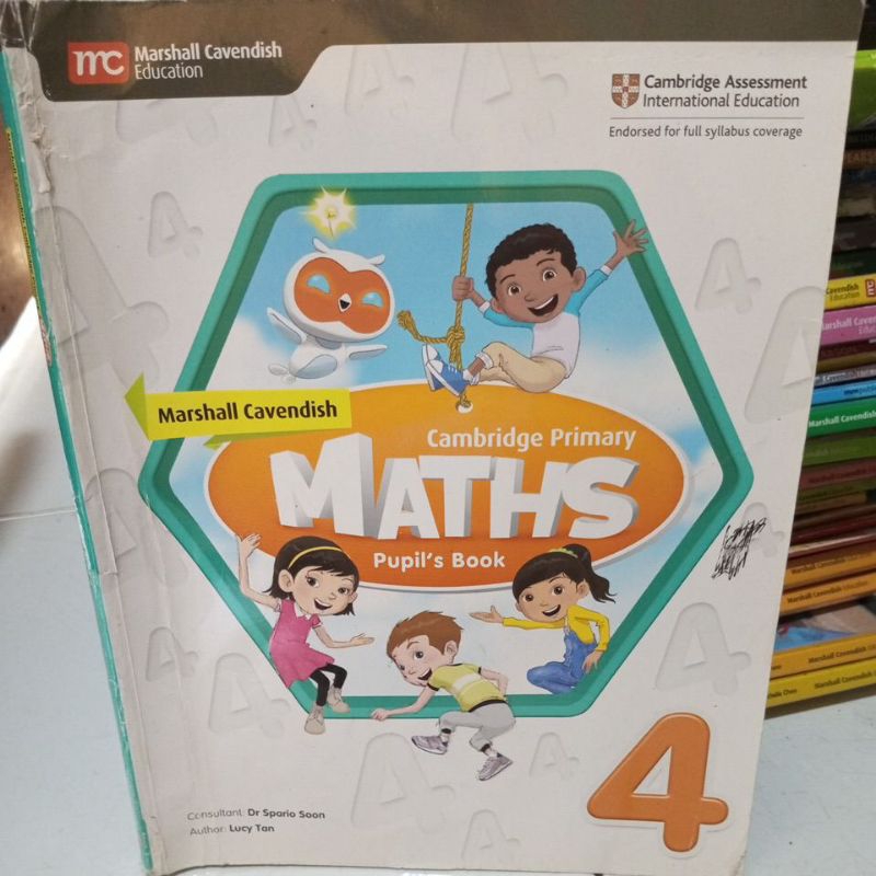 MARSHALL CAVENDISH CAMBRIDGE PRIMARY MATHS PUPIL'S BOOK 4 | Shopee ...
