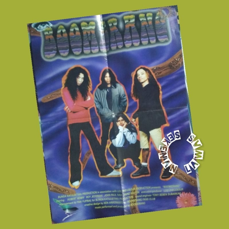Original Official 90s Boomerang Poster | Shopee Philippines