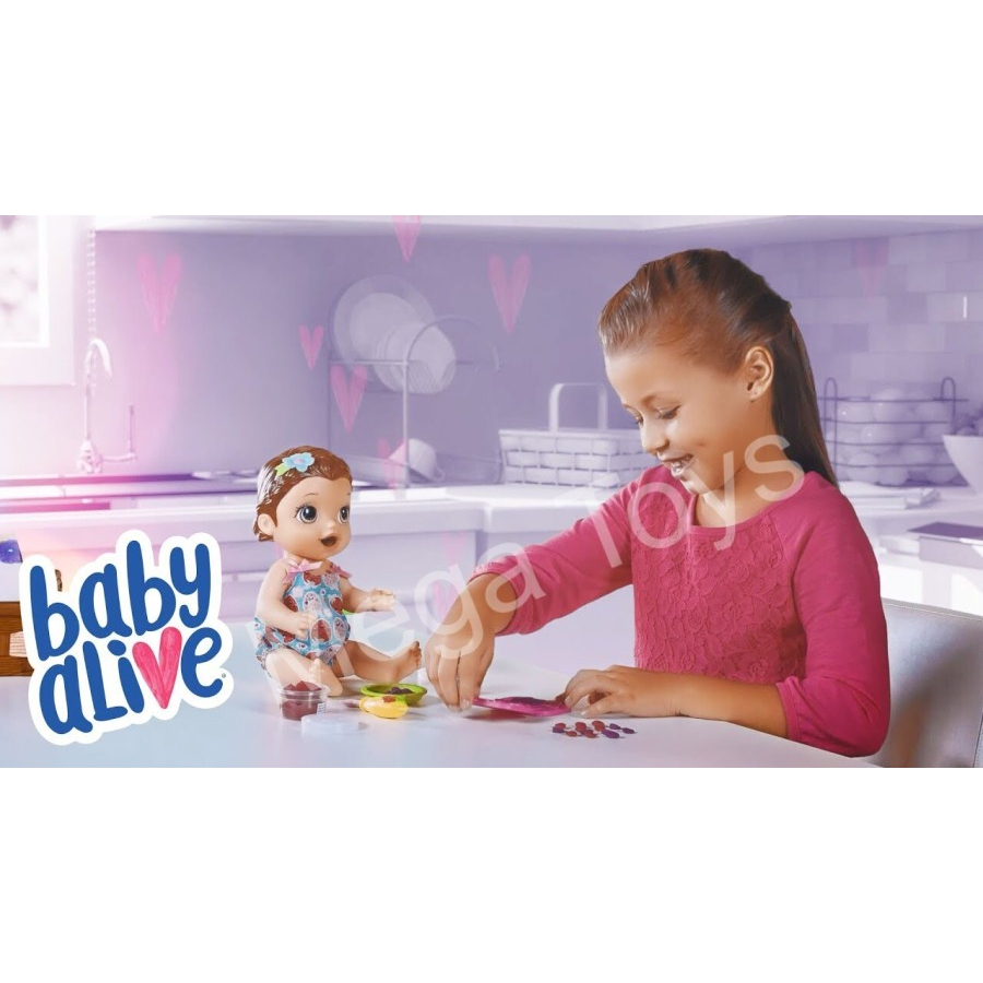Baby Alive Super Snacks Snackin Lily Doll Food Toy Original Hasbro | Shopee Philippines