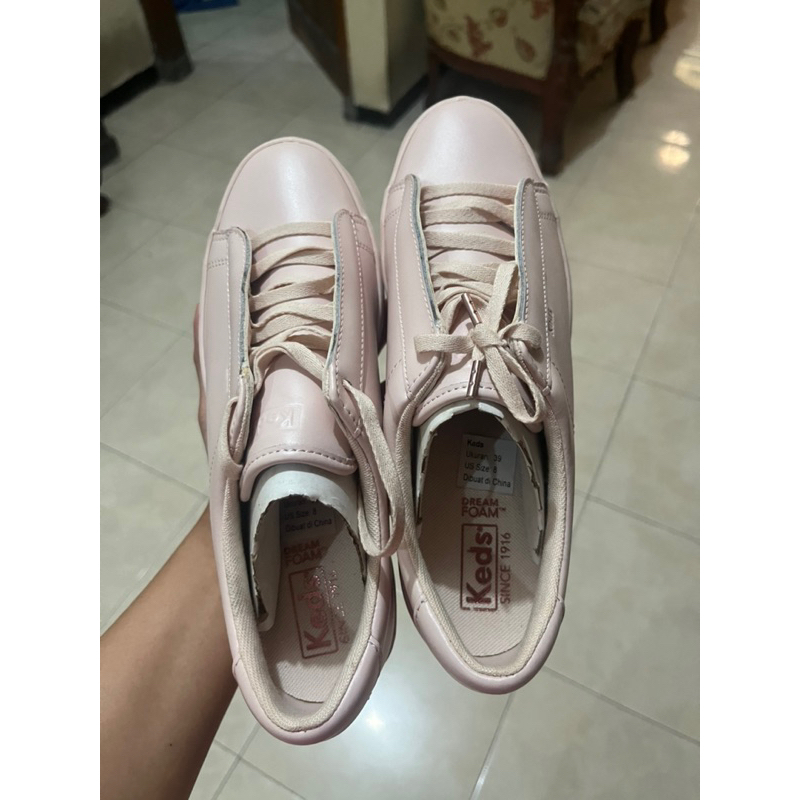 KEDS Triple Decker Blush Pink Original | Shopee Philippines