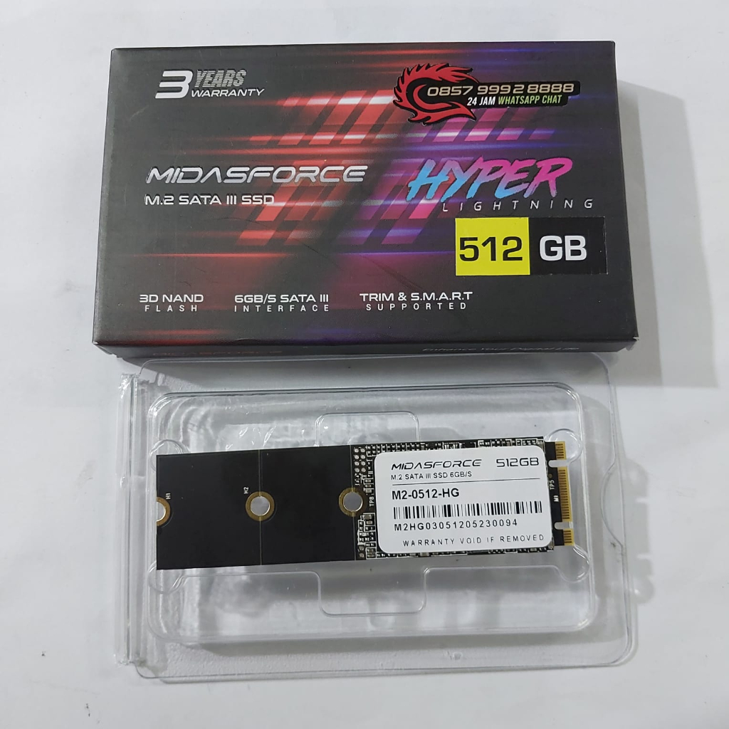 Ssd m2 512gb midasforce M.2 2240 2260 2280 | Shopee Philippines