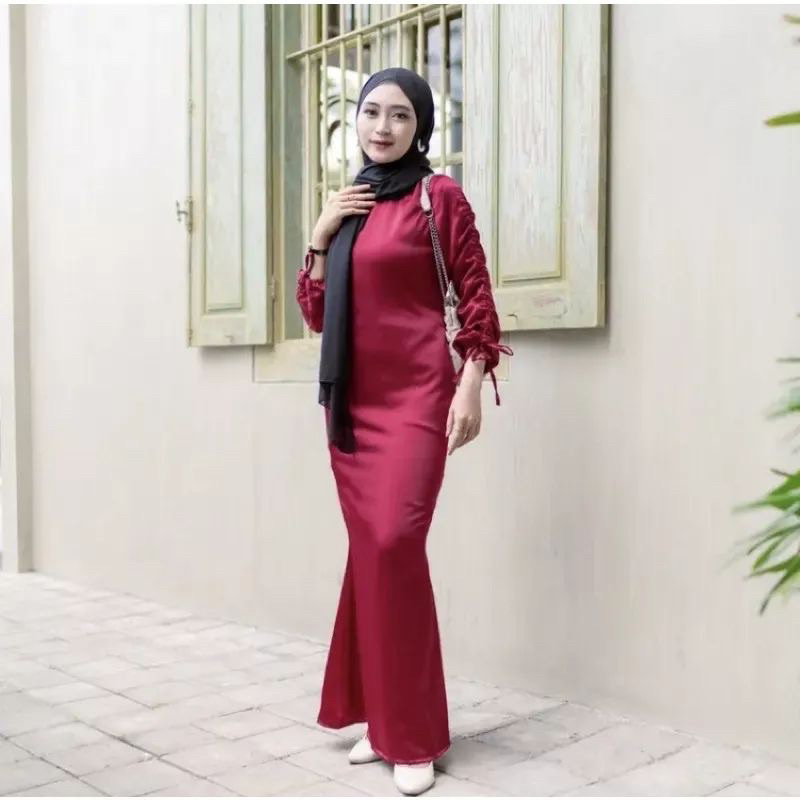 Darla SILK SATIN Dress - Invitation Dress - PADAKA ATTIRE (PRELOVD ...