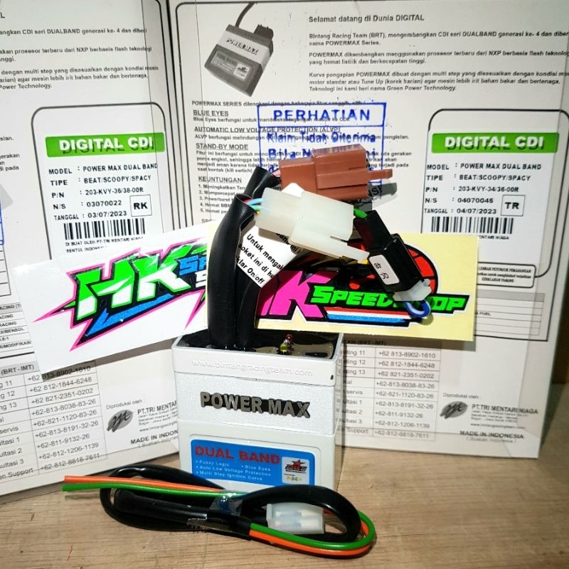 Cdi BRT BEAT Carb/Carb Carburetor/SPACY Carb HYPERBAND DUALBAND ST TR ...