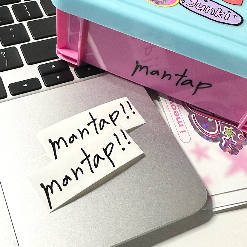 Meowclub - yoongi mantap decal sticker | Shopee Philippines