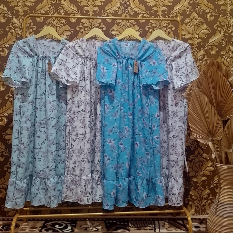 Fuji Daster with Cringkle Airflow Premium Motif Lura Dress with Small ...