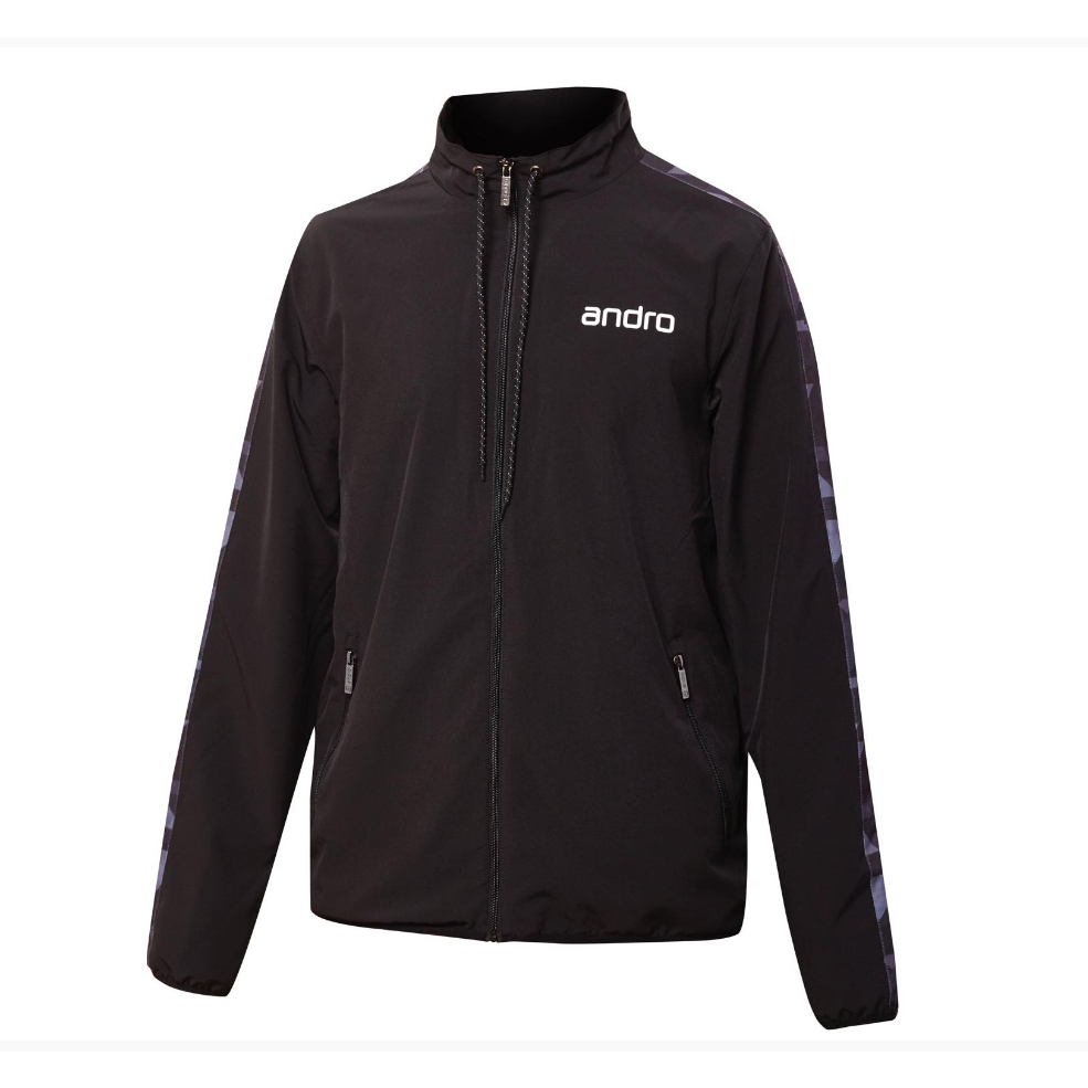 Original Andro Lennox Black Gray Pingpong Table Tennis Jacket | Shopee ...