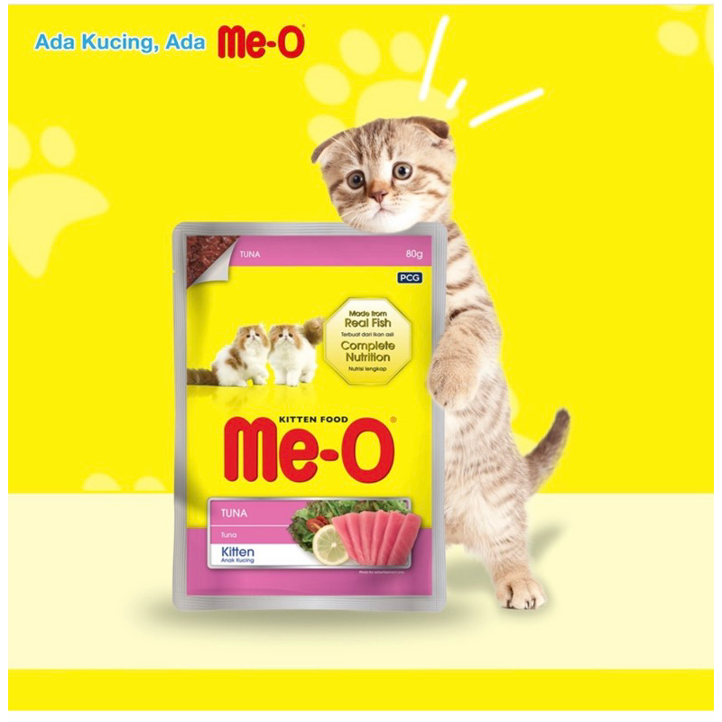 Meo Kitten Tuna Wet Food Kitten Wet Food Sachet 80 Gr | Shopee Philippines