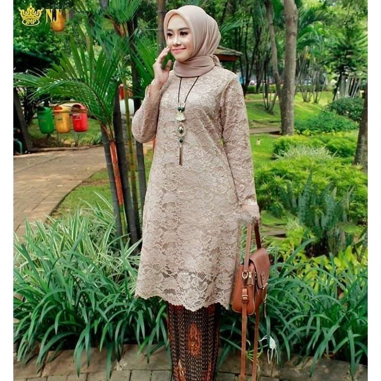 Tunic Kebaya Suit Women's Modern Graduation Batik Skirt Latest Wedding ...