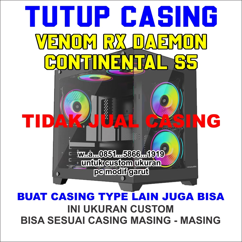 Side PANEL VENOM RX DAEMON CONTINENTAL S5 Close The CASING Only ...