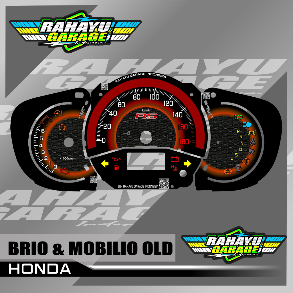 Honda brio and mobilio old MANIUAL AND MATIC speedometer panel custom ...