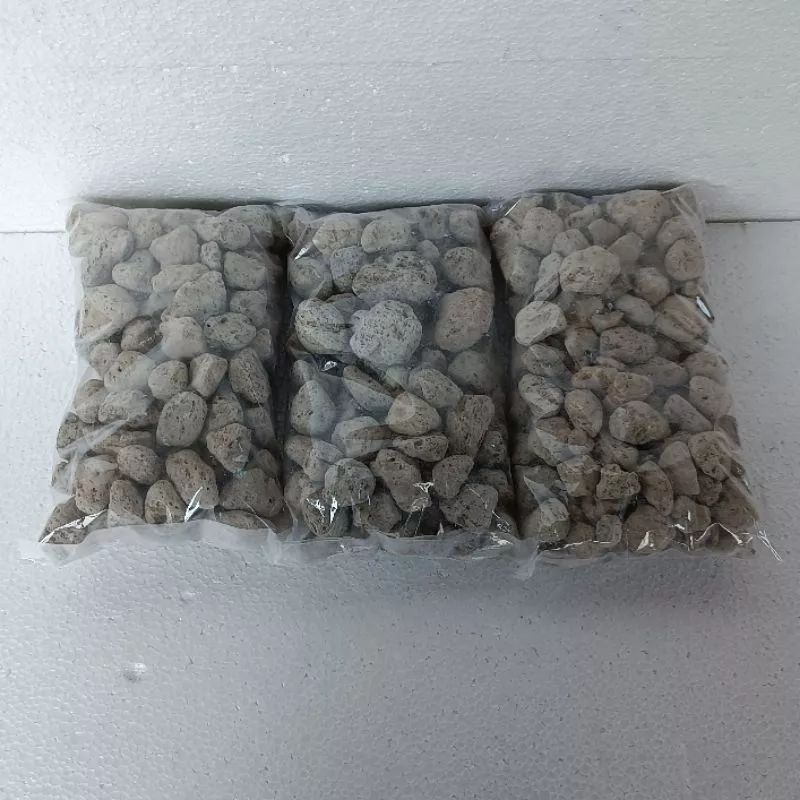 Apung STONE PACKAGED 400 GRAM PUMICE pond aquarium filter media ...