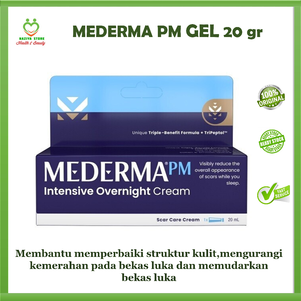 HITAM Mederma GEL Proactive 20g Disguise Acne Scars Black Spots keloid ...