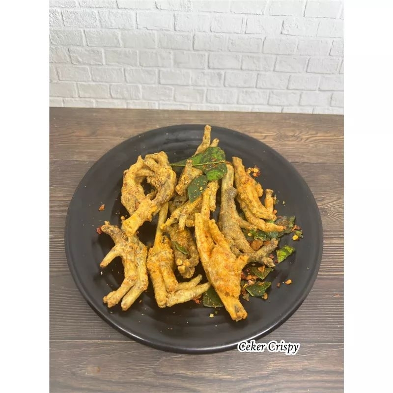 500grm Crispy Ceker Chips/Crispy Chicken Feet Spicy Chips/Ceker Chips ...