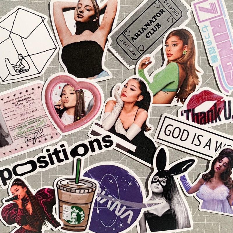 Ariana Grande Sticker Pack | Shopee Philippines