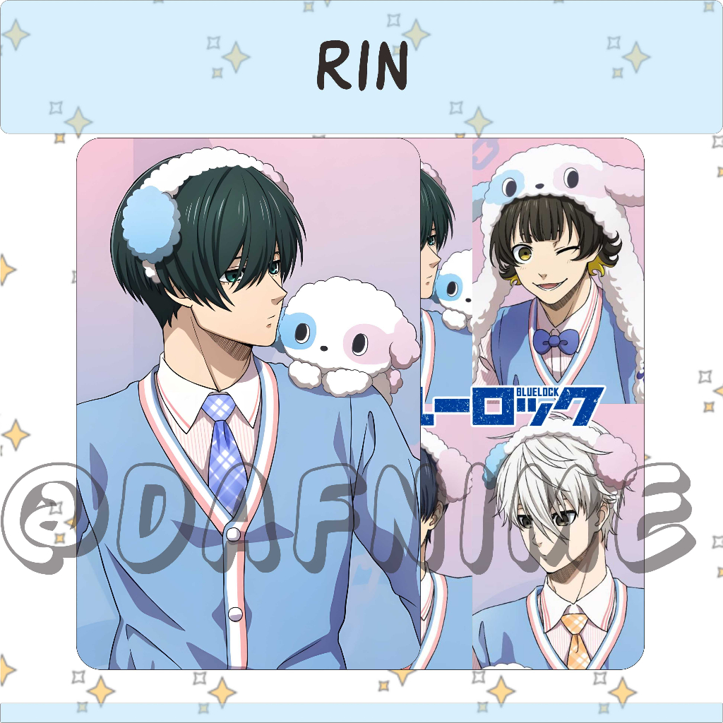 Blue LOCK UNIFORM EDITION PHOTOCARD ANIME | Shopee Philippines