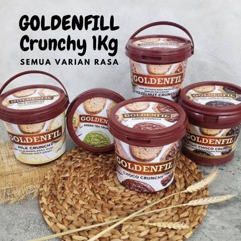 Goldenfil Choco Crunchy 1Kg (All-Varian) | Shopee Philippines