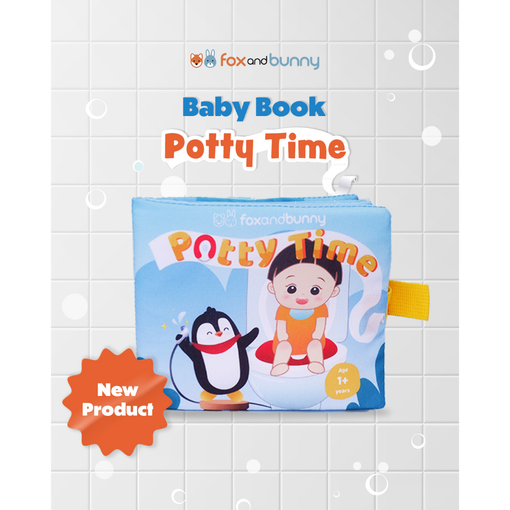 Foxandbunny - Baby Book Potty Time | Educational Toys Age 6+months ...