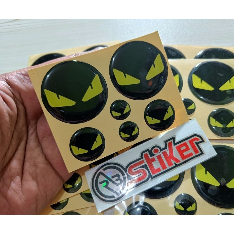 One set of Fendi aerox nmax lexi logo embossed emblem stickers | Shopee ...