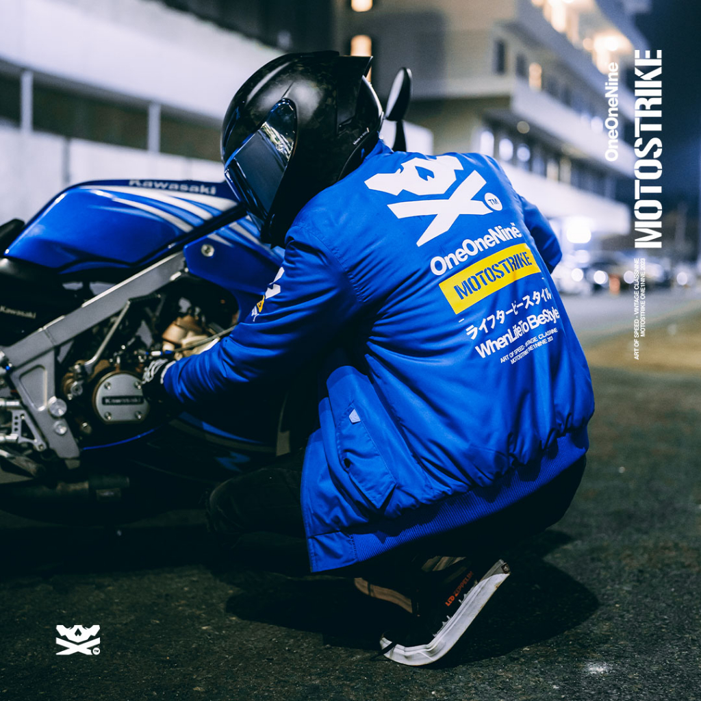 Ksr ONEONENINE - ONEONENINE MOTO STRIKE BLUE SERIES JACKET | Limited ...