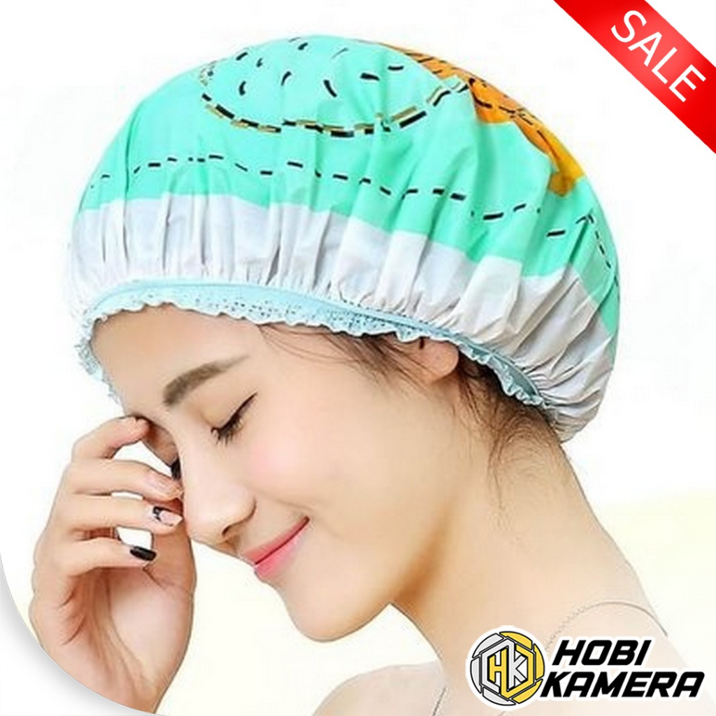 Shower Cap/ Hair Protector When Shower Hair Cover | Shopee Philippines