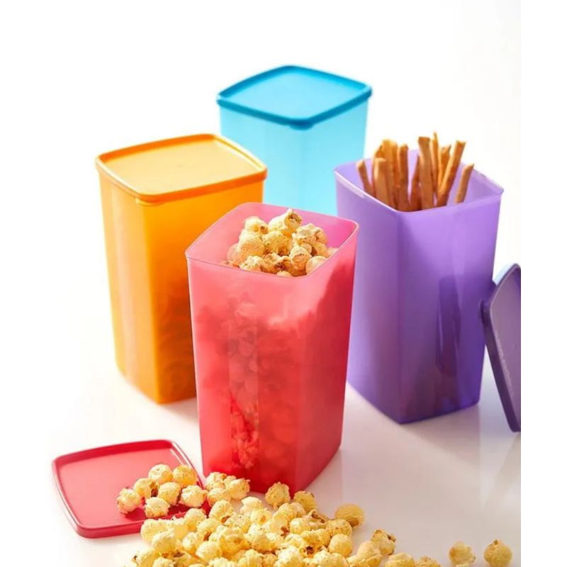 Tall Square Round Tupperware | Shopee Philippines