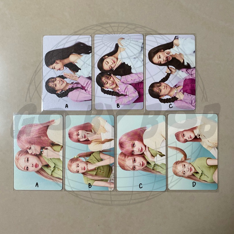 Bp blackpink jensoo chaelisa jisoo rosé jennie lisa pc poca photocard ...