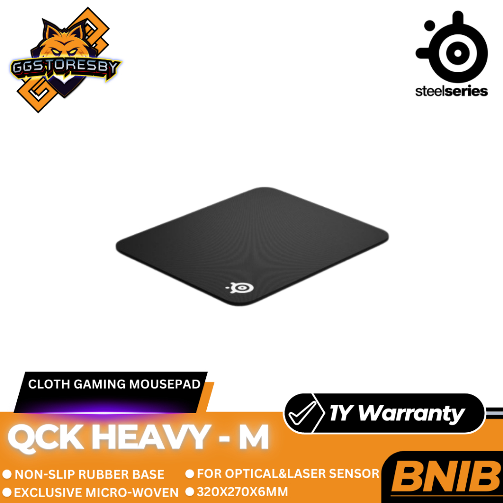 Steelseries QCK HEAVY - MEDIUM Gaming Mousepad | Shopee Philippines