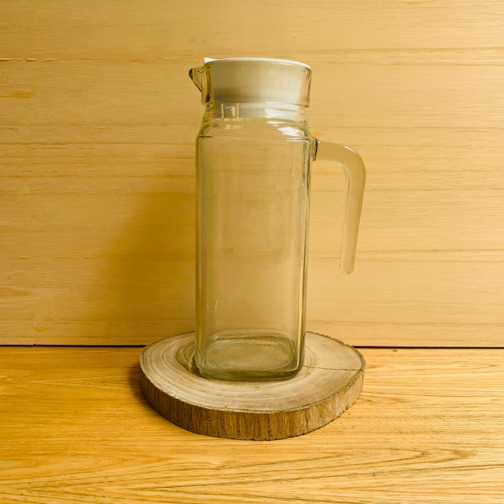 1 Liter Glass Pitcher Kettle Modern Cafe SQP-1000PC | Shopee Philippines