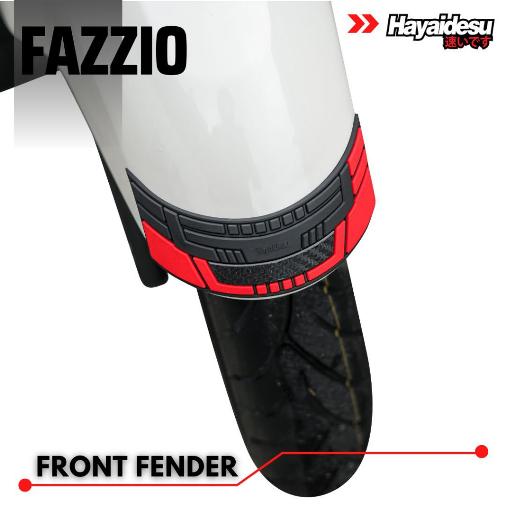 Body Protector FAZZIO Front Fender Cover Hayaidesu | Shopee Philippines