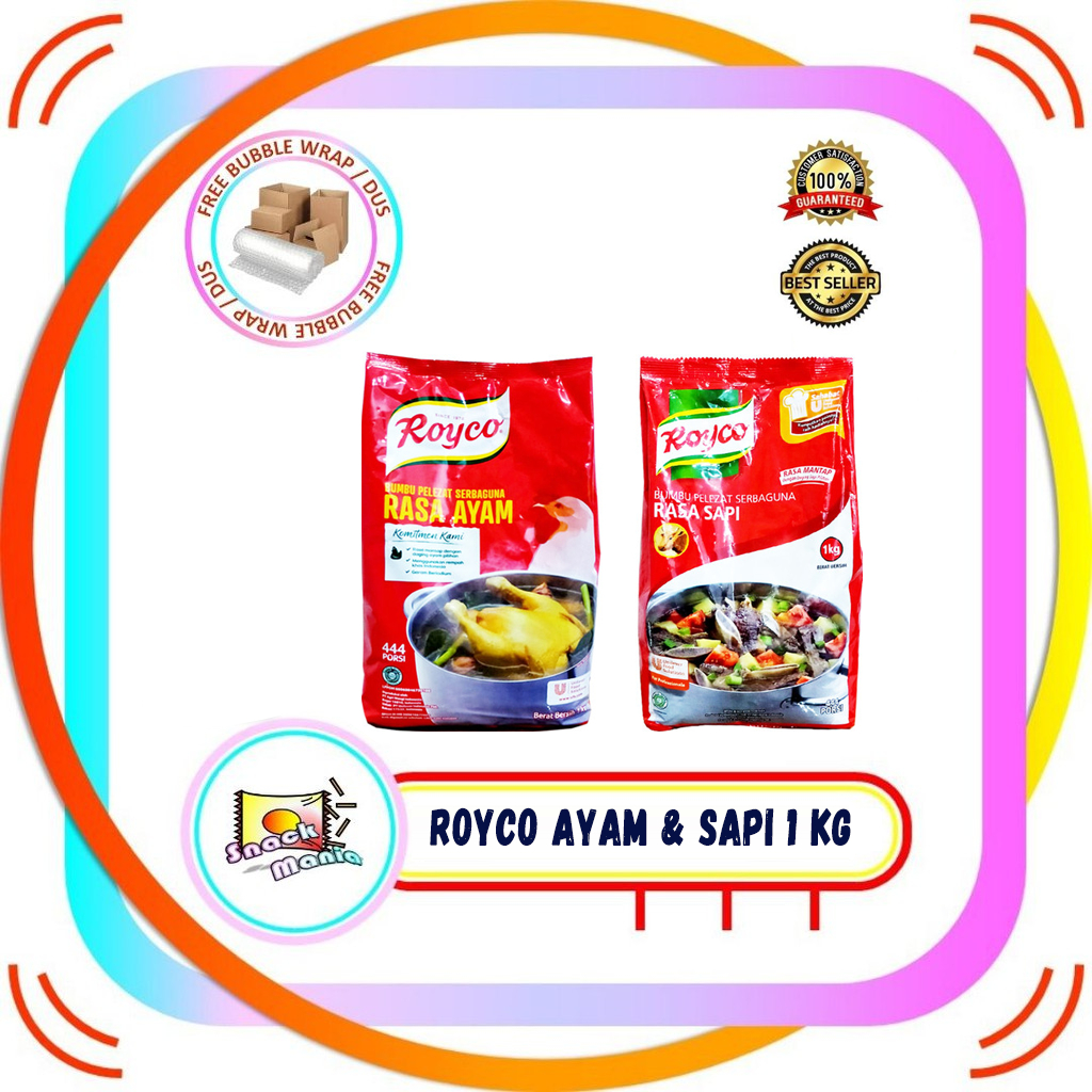 Royco Chicken Beef Delicious Seasoning 1 kg Chicken Beef | Shopee ...