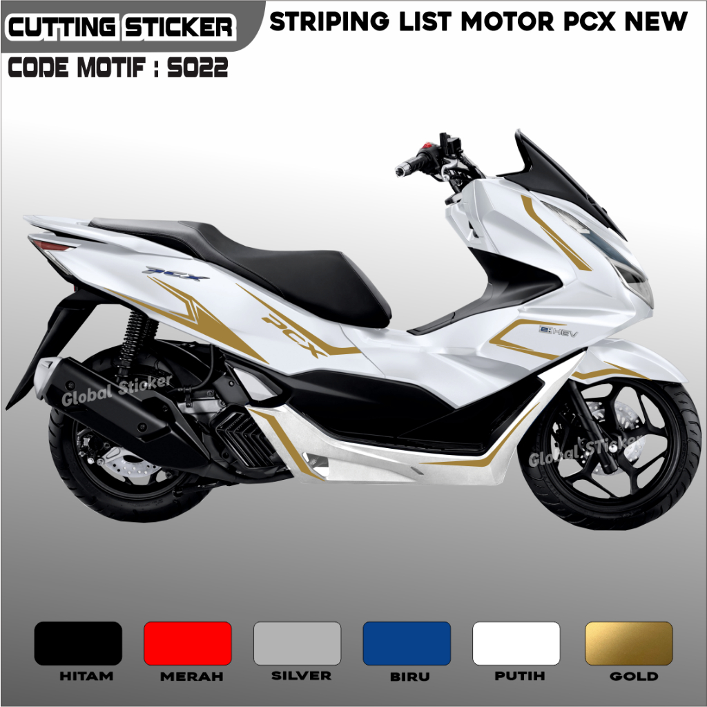 LOKAL Cutting BODY HONDA PCX Local/PCX STICKER | Shopee Philippines