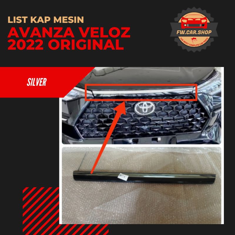 MESIN List OF ORIGINAL 2022 AVANZA VELOZ ENGINE HOOD | Shopee Philippines