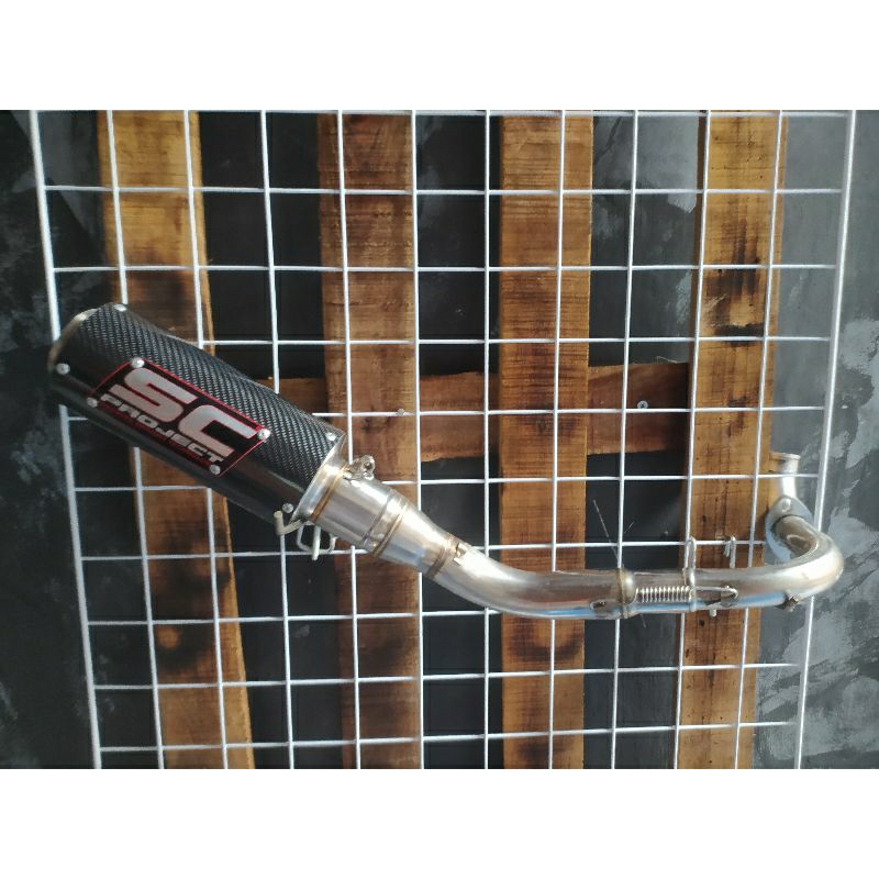 Sc Project racing exhaust for Nmax Lexi Aerox Pcx | Shopee Philippines