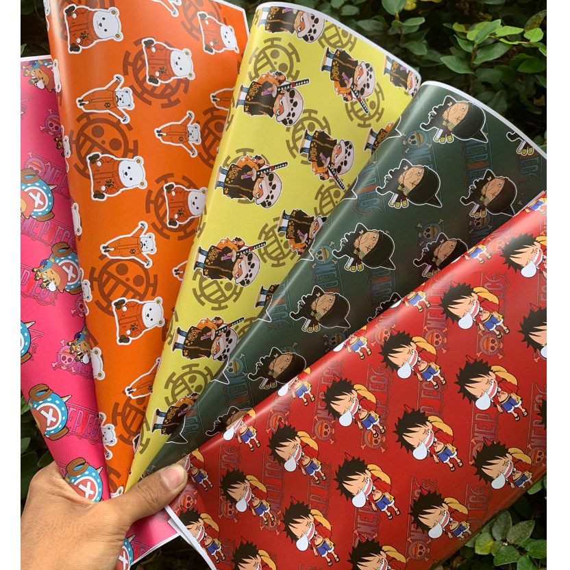 One Piece gift Paper, Accepting Custom Greeting Faces, printing viral ...