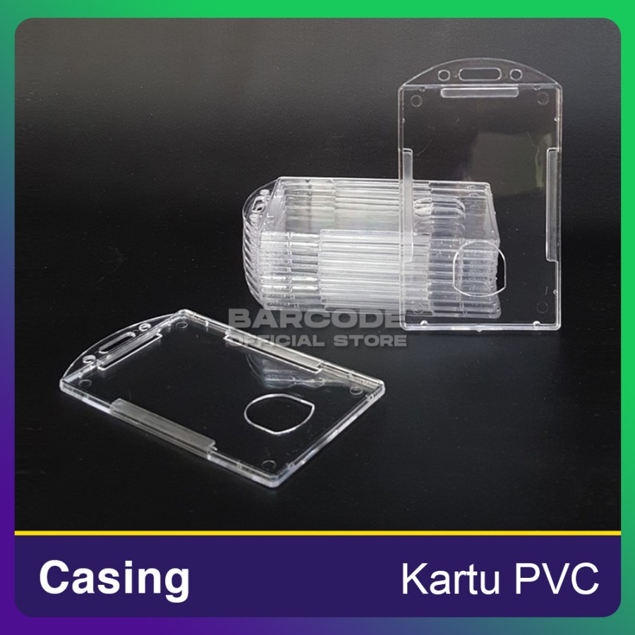 Transparent Clear Mica Acrylic PVC ID Card Case | Shopee Philippines