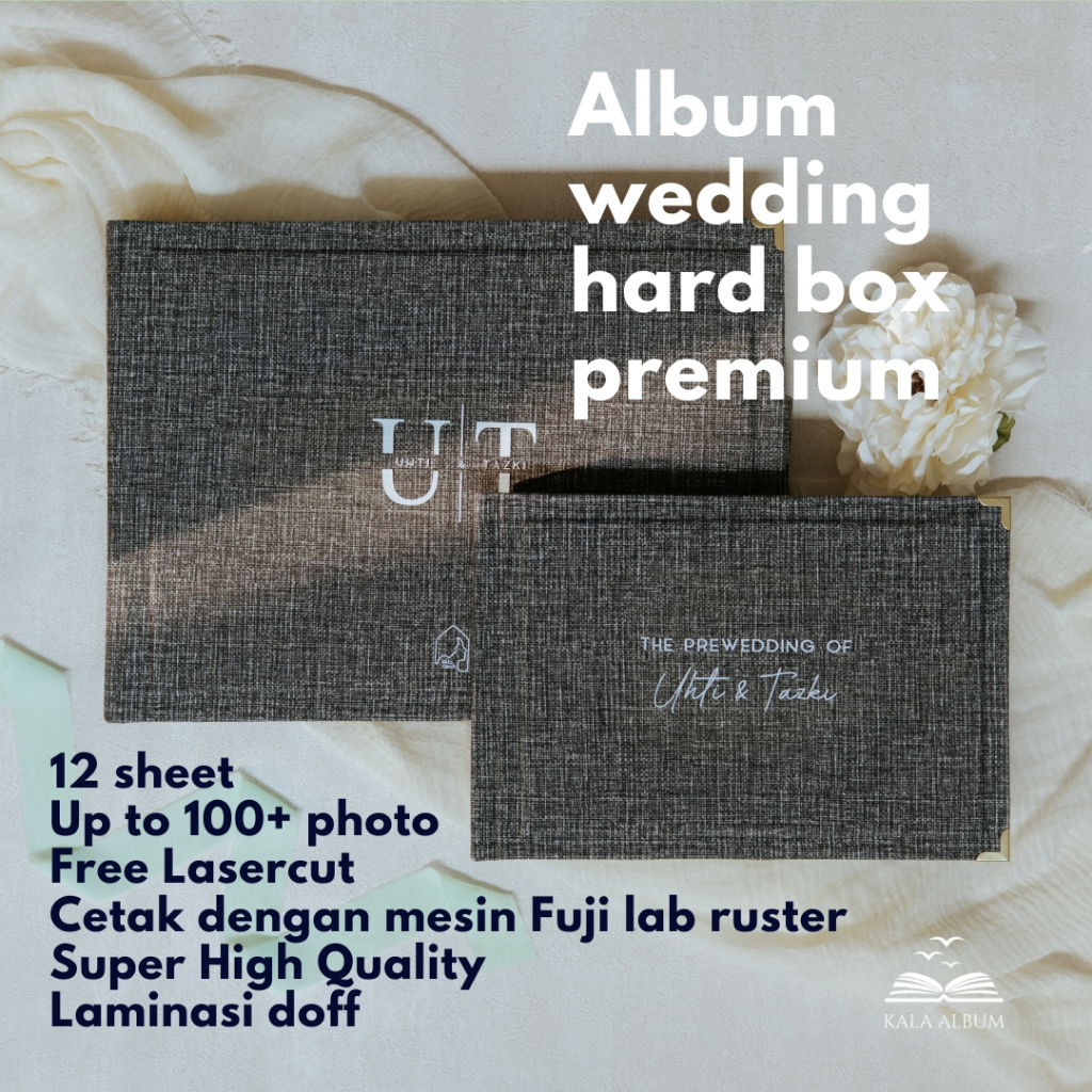 Premium HARD BOX WEDDING Photo ALBUM || Premium WEDDING BOOK || Print ...