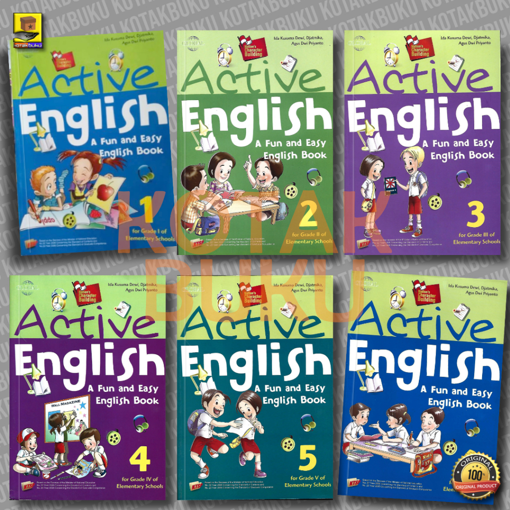 Elementary English / Active English Class 1 2 3 4 5 6 / Global Active ...