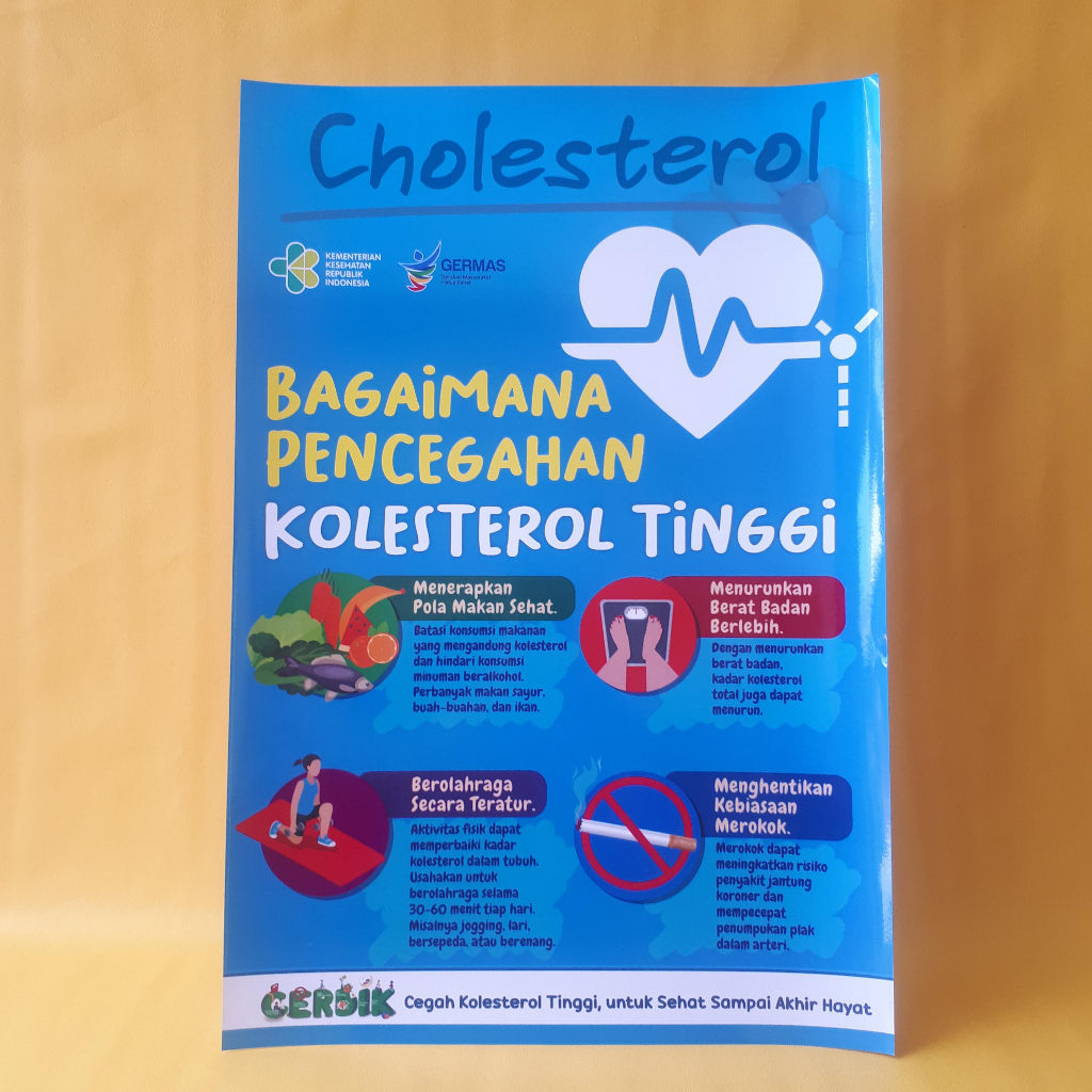 Disease Poster | Cholesterol Poster | Poster on How to Prevent ...