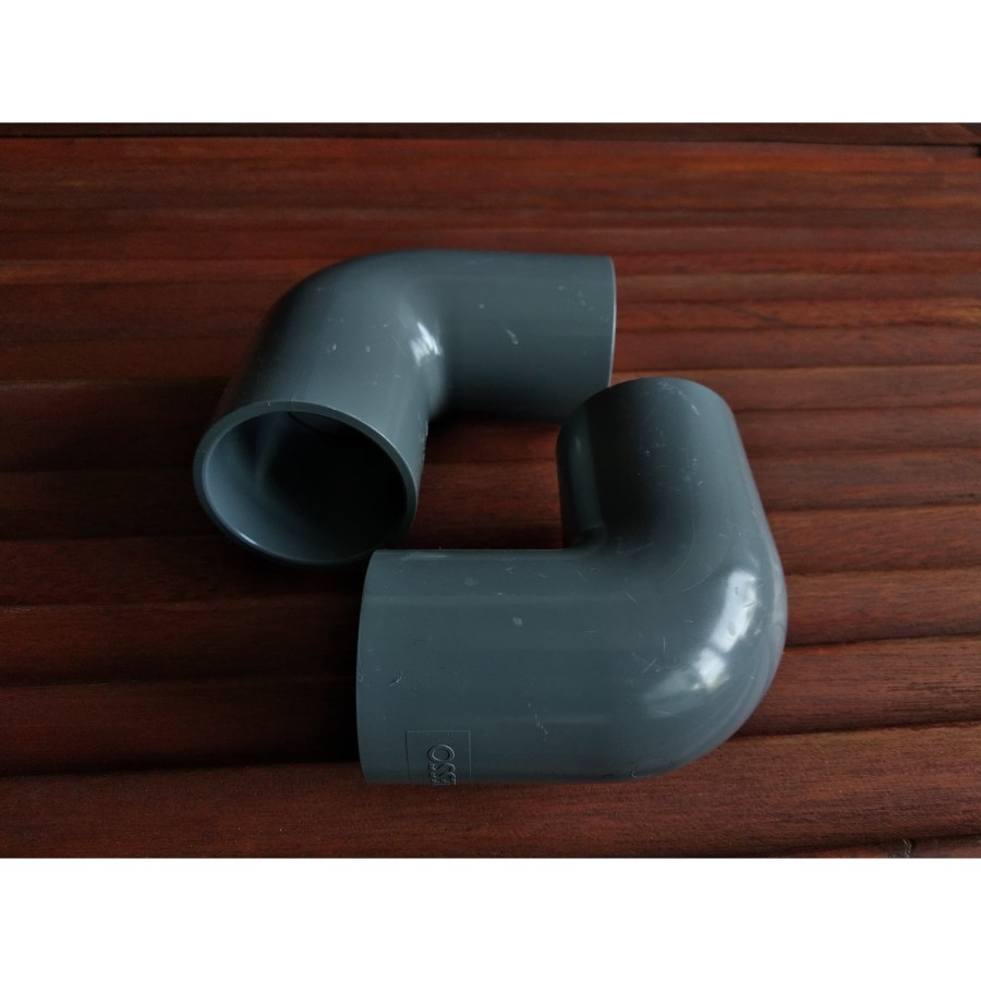 Elbow PVC LESSO 90 25mm 3/4 inch in Knee Keni Pipe Connection Fitting ...