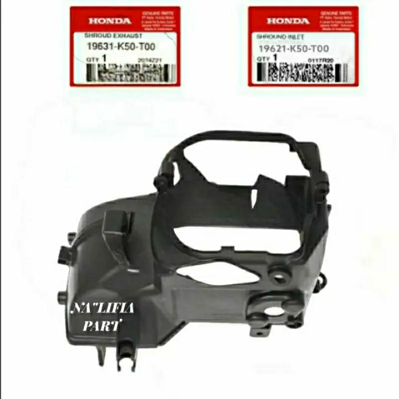MESIN Upper and lower engine cover beat esp,ario 110 esp,scoopy esp ...