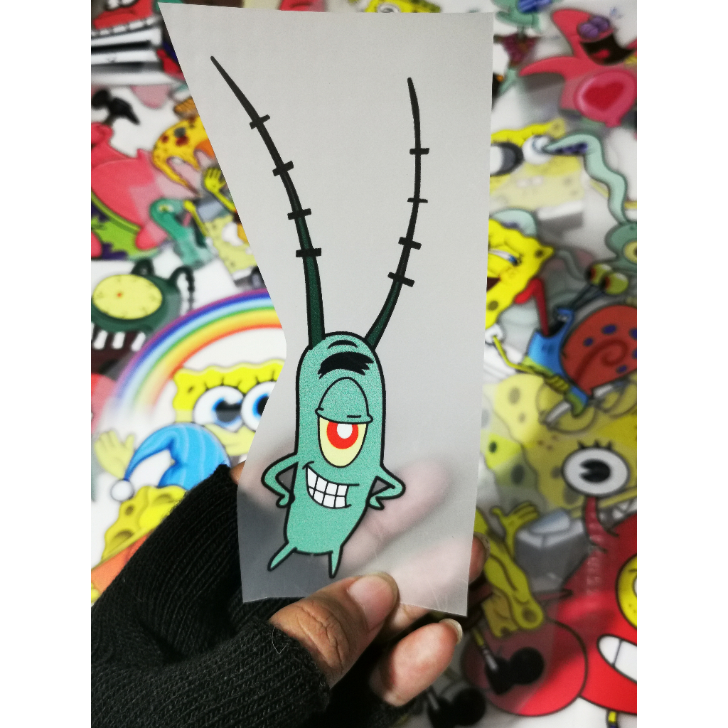 Dtf T-Shirt Screen Printing Sticker Screen Printing SPONGEBOB Character ...