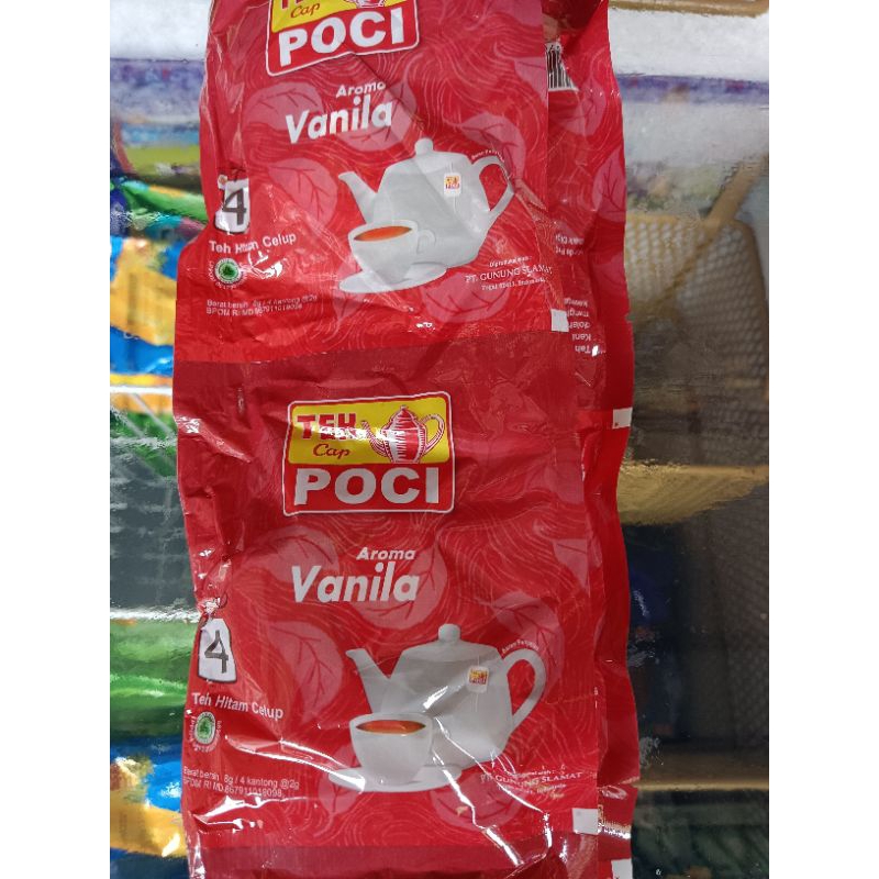 Tea Poci Vanilla Sachet 1 Plan | Shopee Philippines