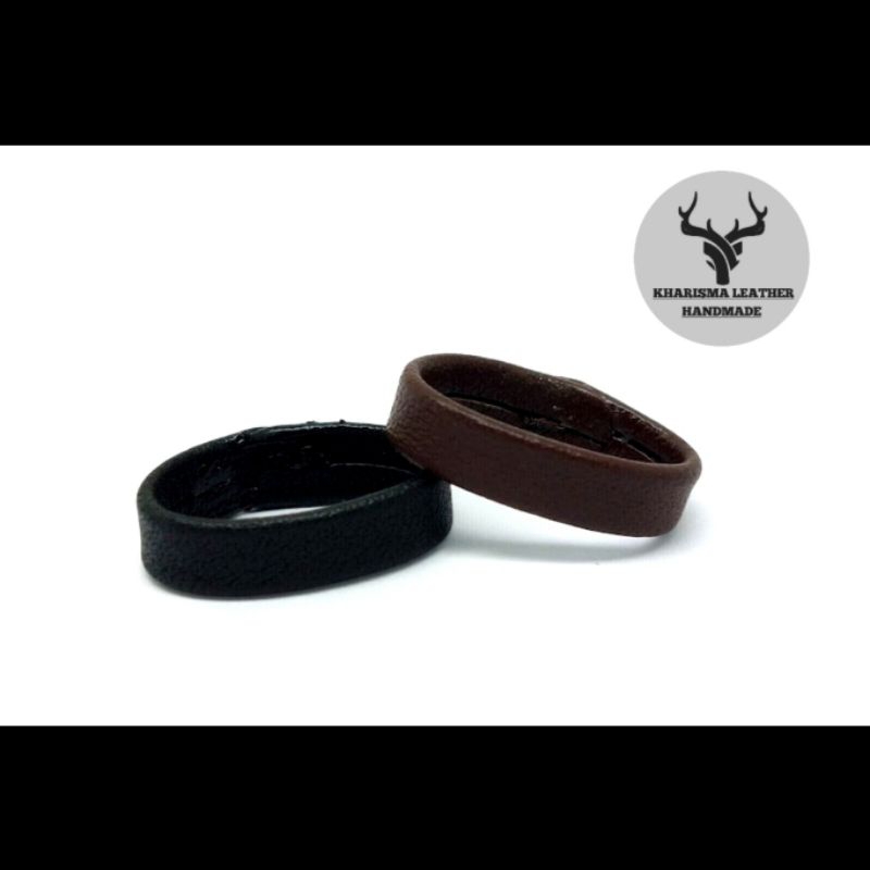 Leather loop ring/leather watch strap loop ring/ready size 16mm 18mm ...
