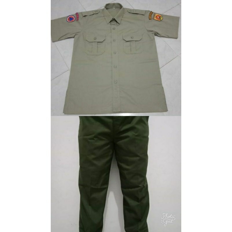 CLOTHES + BPBD / BNPB TROUSERS (1 Set) | Shopee Philippines